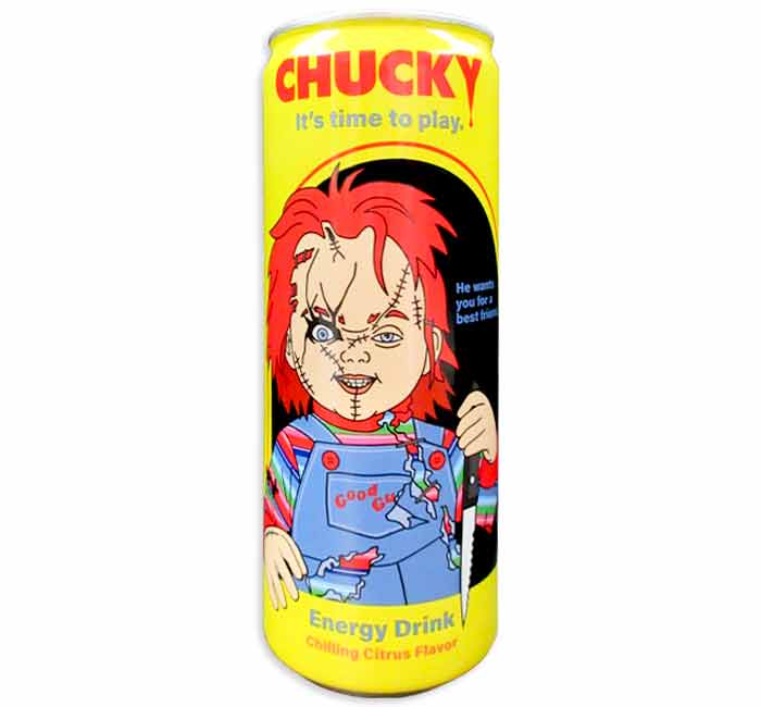 CHUCKY ITS TIME TO PLAY ENERGY DRINK - CHILLING CITRUS – Exotic Snack ...