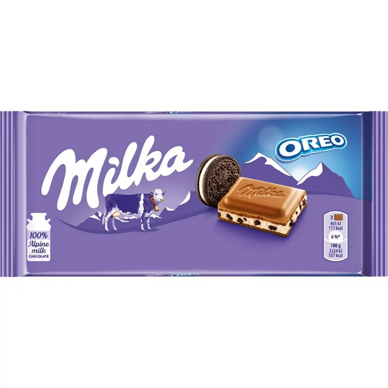 Milka Chocolate With Oreo Cookies 100g – Exotic Snack Guys OP