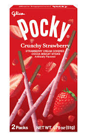Pocky - Crunchy Strawberry Chocolate – Exotic Snack Guys OP