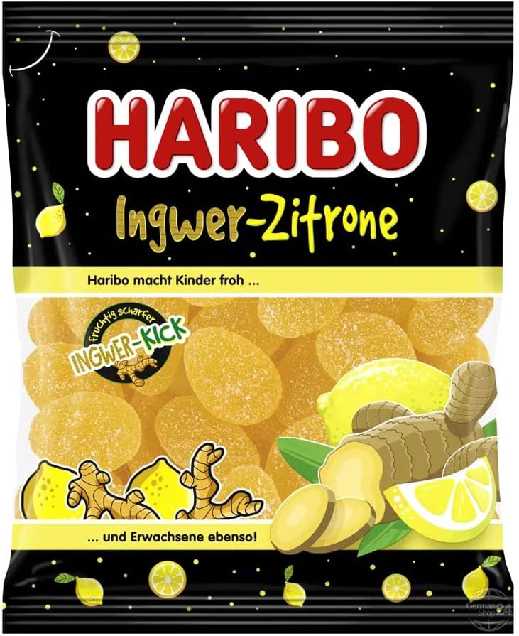 Haribo lemon Ginger – Exotic Snack Guys OP