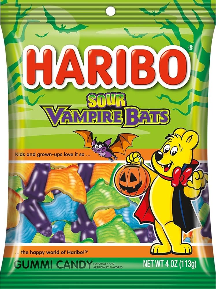 Haribo Sour Bats – Exotic Snack Guys OP