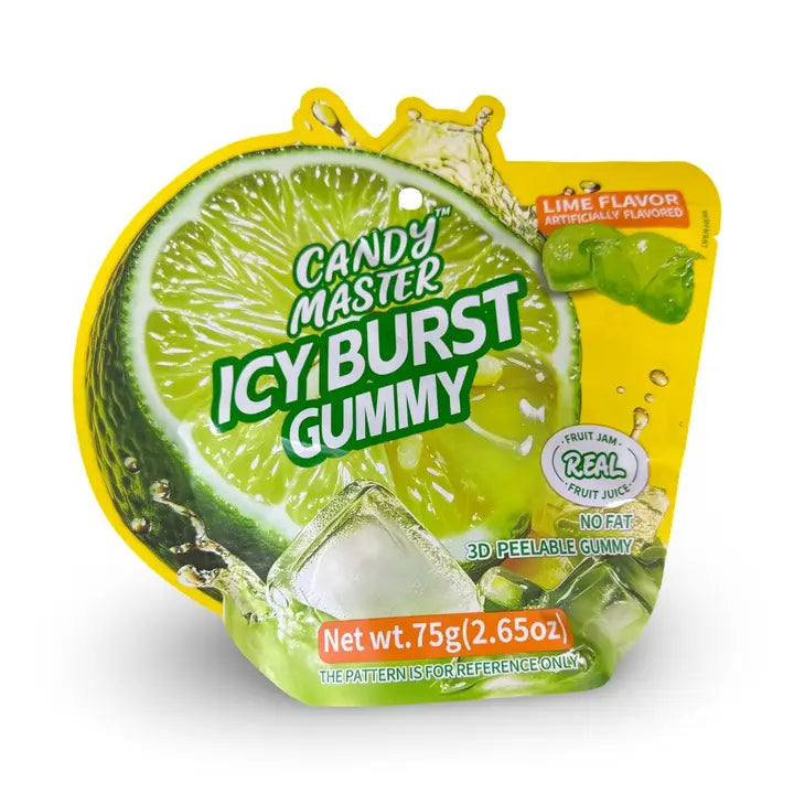 CANDY MASTER ICY BURST GUMMY – Exotic Snack Guys OP
