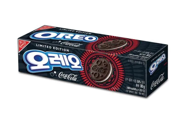 Oreo limited edition Coca-cola sparkling flavour sandwich biscuit ...