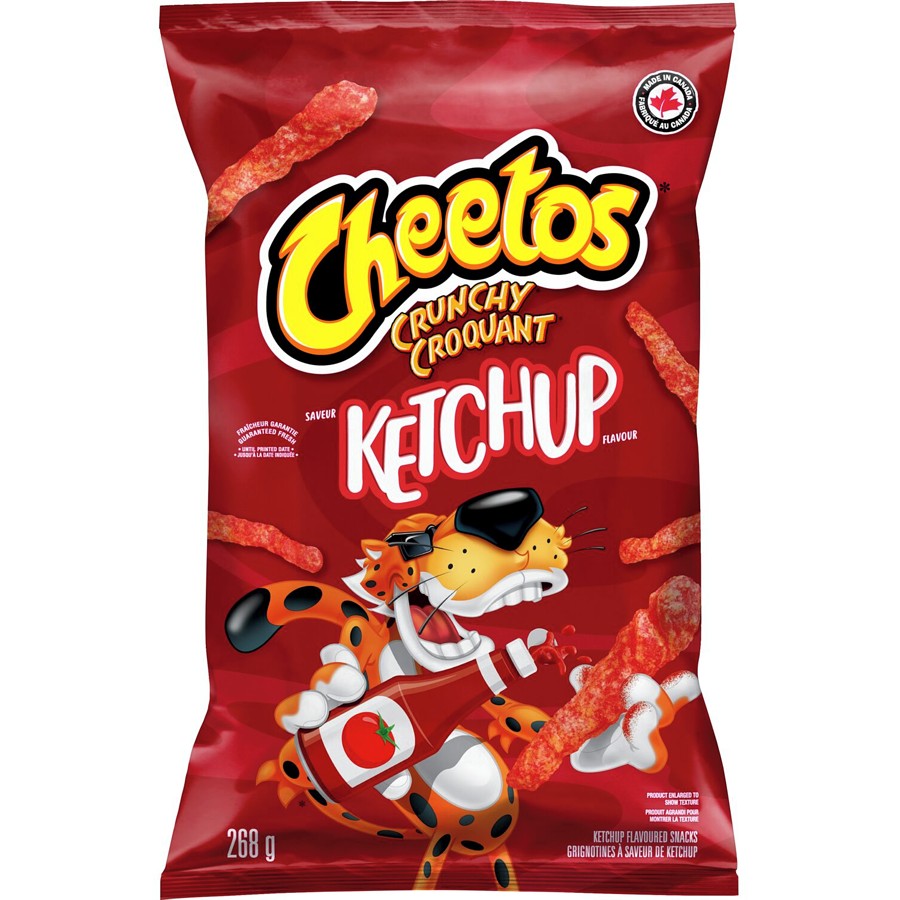 Cheetos crunchy croquant ketchup flavour – Exotic Snack Guys OP