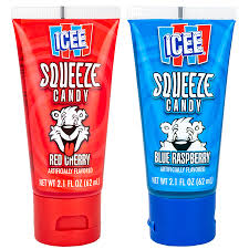 ICEE SQUEEZE CANDY IN DISPLAY – Exotic Snack Guys OP