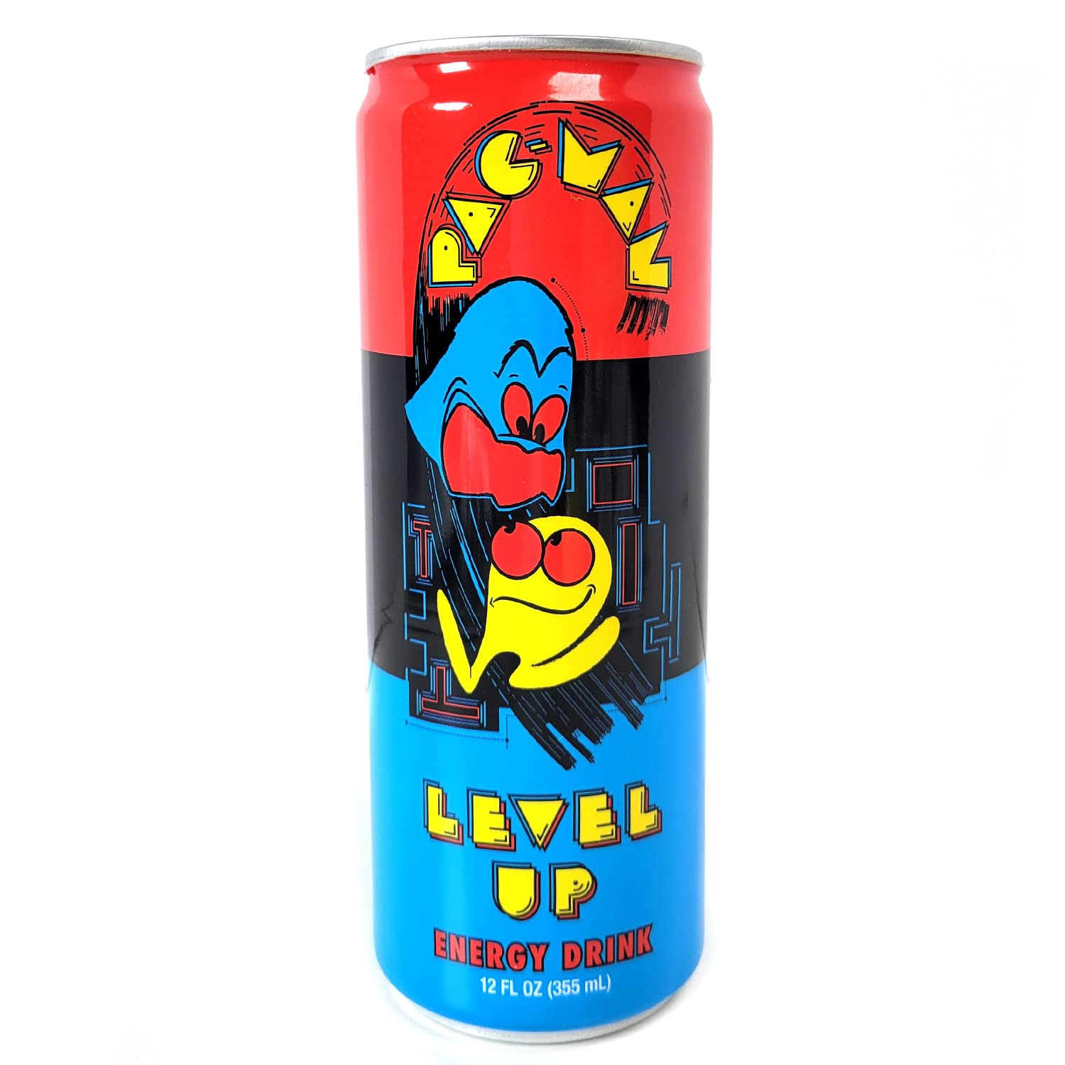 Pac Man Level Up Energy Drink – Exotic Snack Guys OP